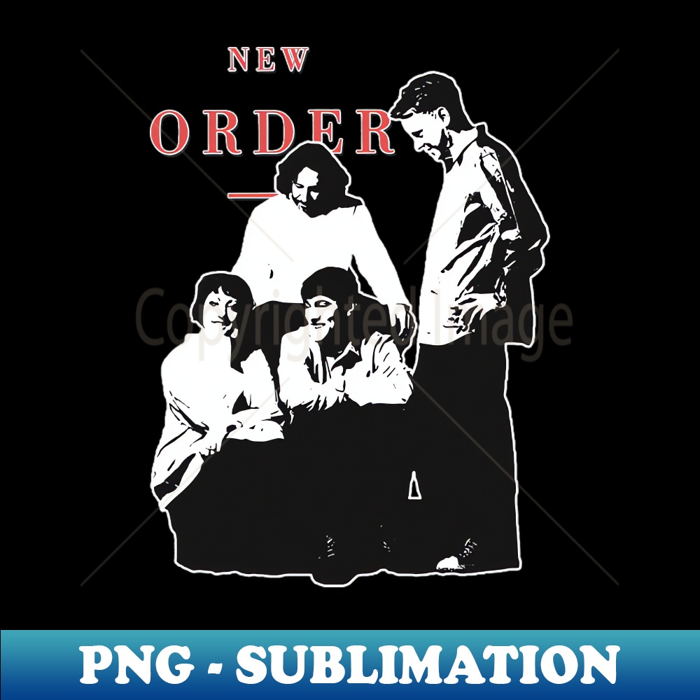 New Order Silhouette - Fanart - PNG Transparent Sublimation - Inspire ...