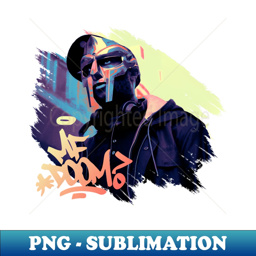 Rapper Mf Doom - Aesthetic Sublimation Digital File - Perfec - Inspire ...
