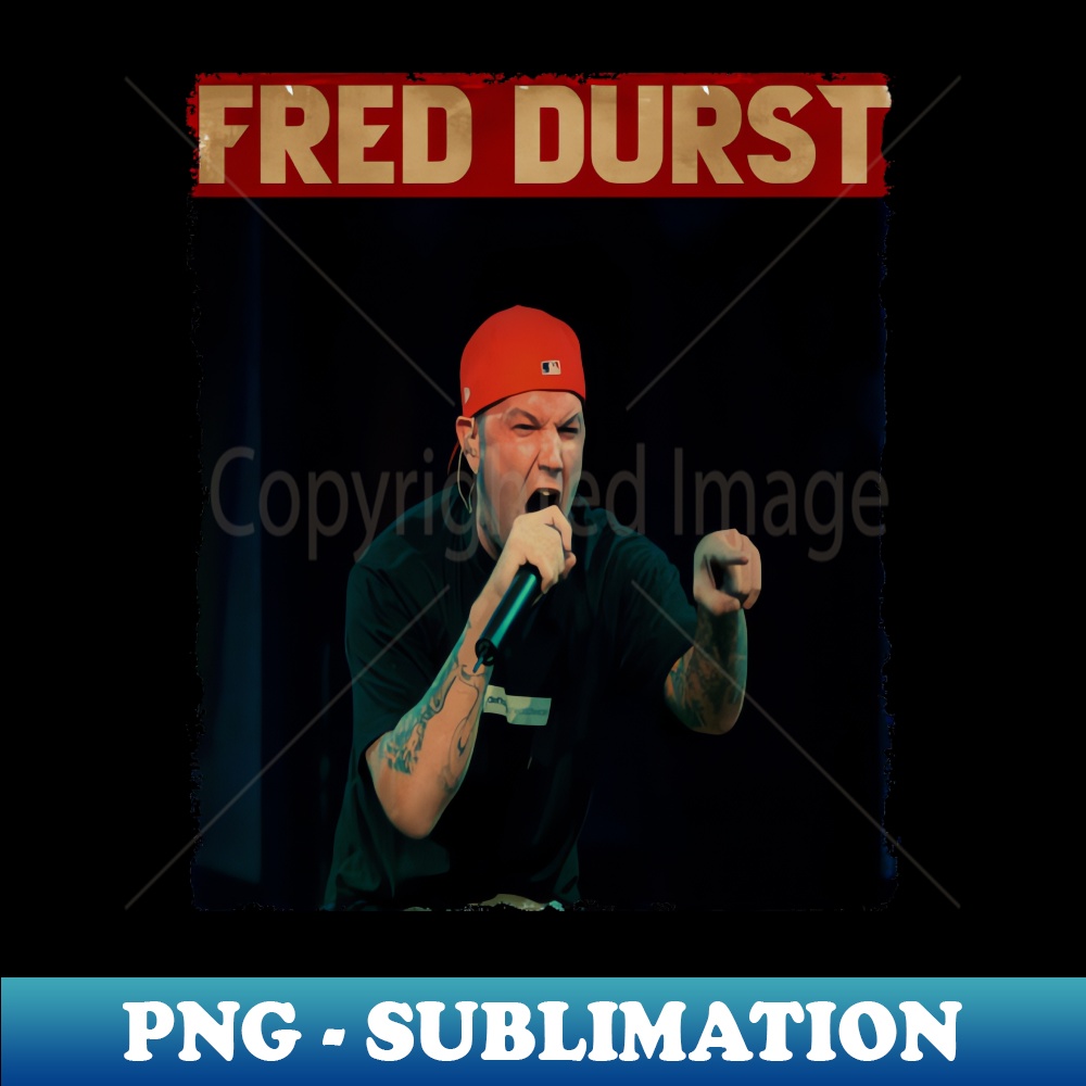 RETRO DESIGN - Fred Durst - Retro PNG Sublimation Digital Do - Inspire ...