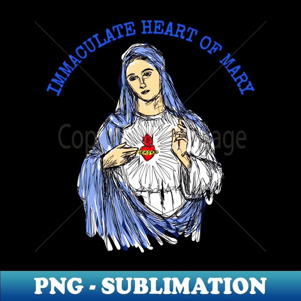 Immaculate Heart Of Mary Clipart