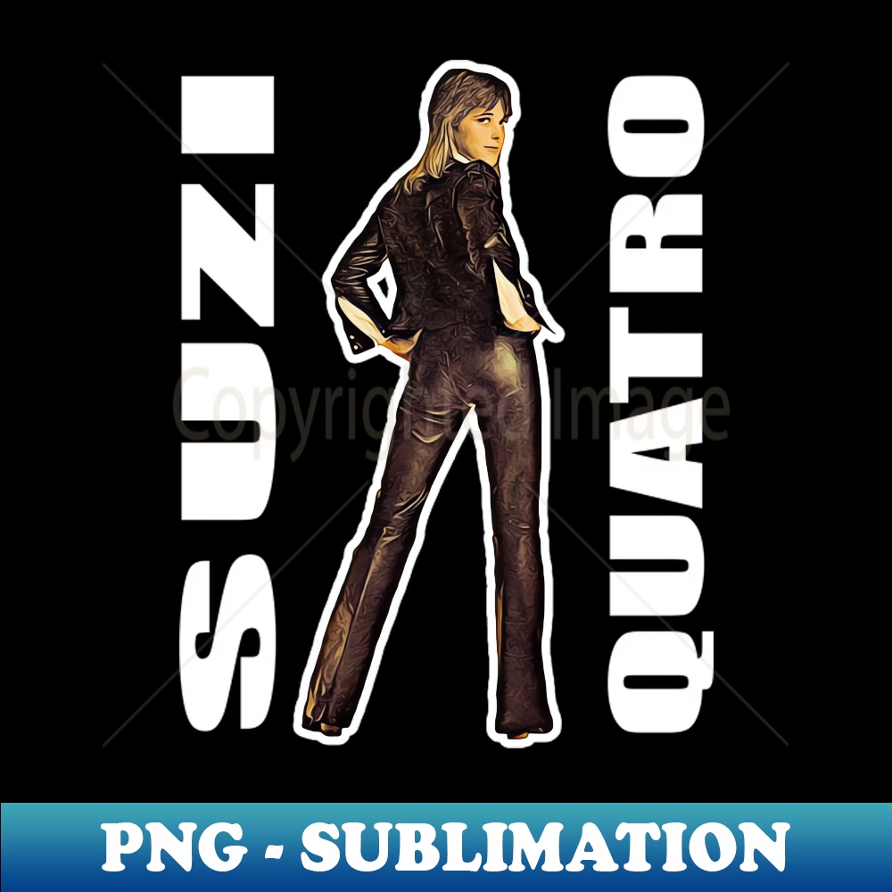 Suzi Quatro - Vintage Sublimation PNG Download - Enhance You | Inspire ...