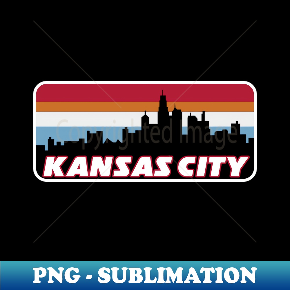 Kansas City Skyline Graphic KC - PNG Transparent Digital Dow - Inspire ...