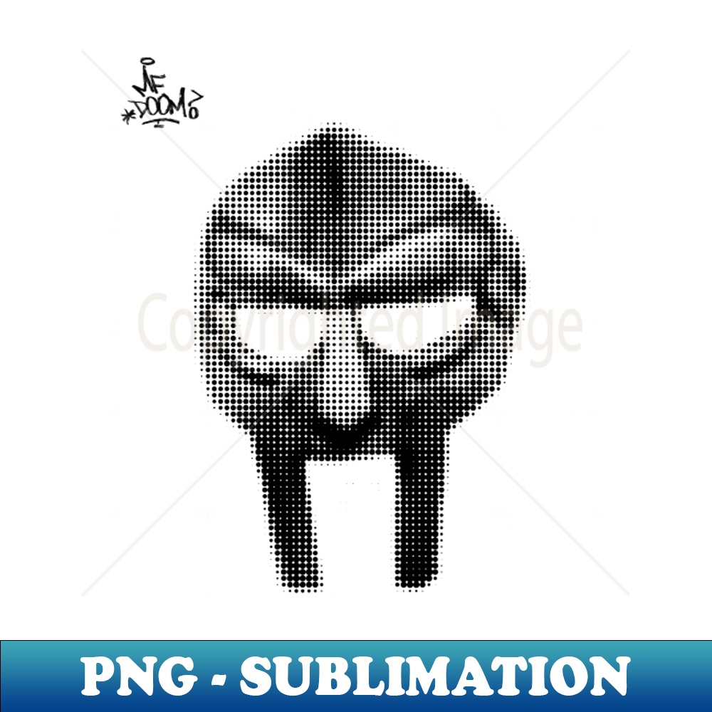 Mf doom mask and signature - Instant PNG Sublimation Downloa - Inspire ...