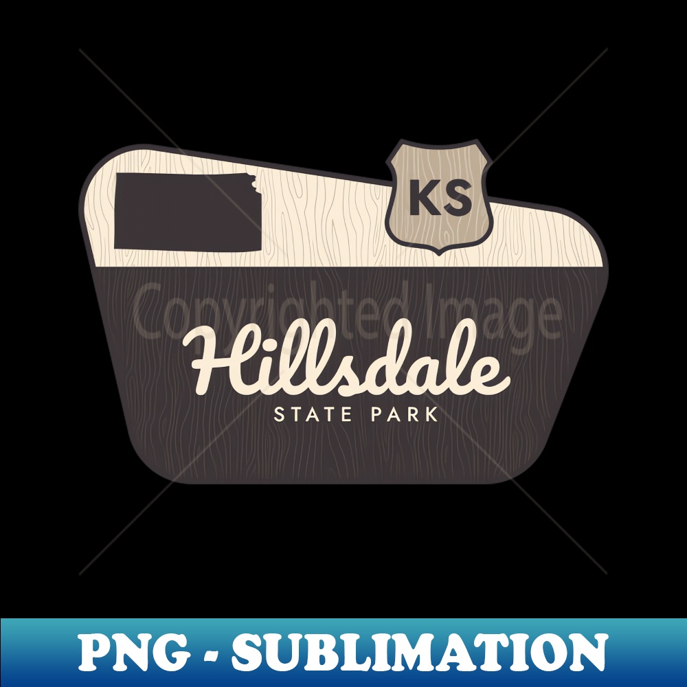 Hillsdale State Park Kansas Welcome Sign - Sublimation-Ready | Inspire ...