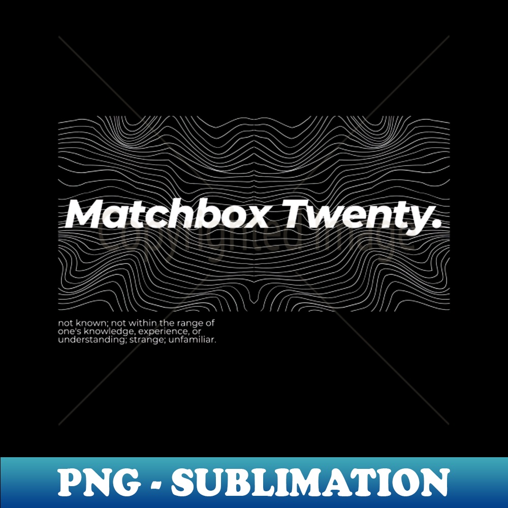 Matchbox Twenty - Creative Sublimation PNG Download - Defyin | Inspire ...