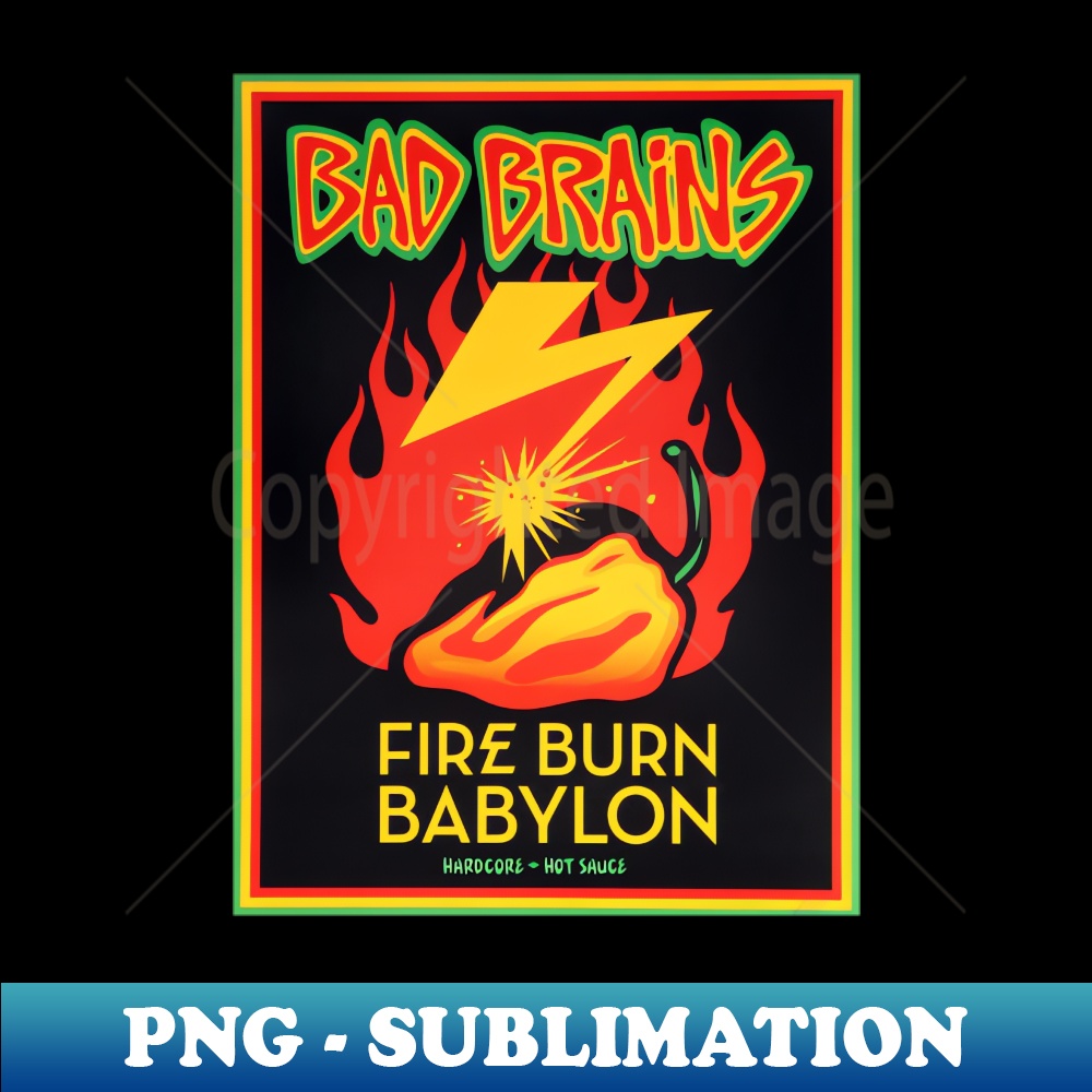 Fire Burn Babylon - Exclusive PNG Sublimation Download - Per | Inspire ...