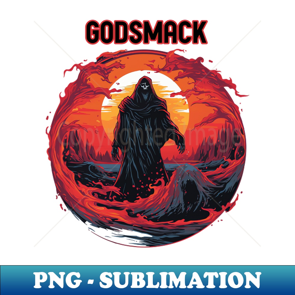 Timeless Rock Sound Godsmack - PNG Transparent Sublimation F | Inspire Uplift