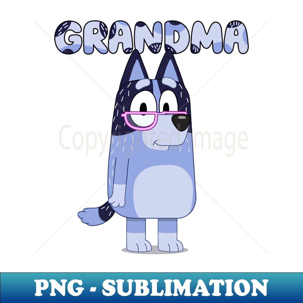 Bluey and Bingo Grandma - Digital Sublimation Download File - Inspire ...
