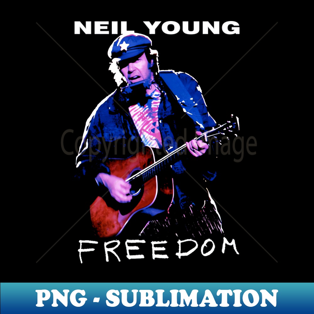 Neil Young - PNG Transparent Sublimation Design - Perfect fo | Inspire ...