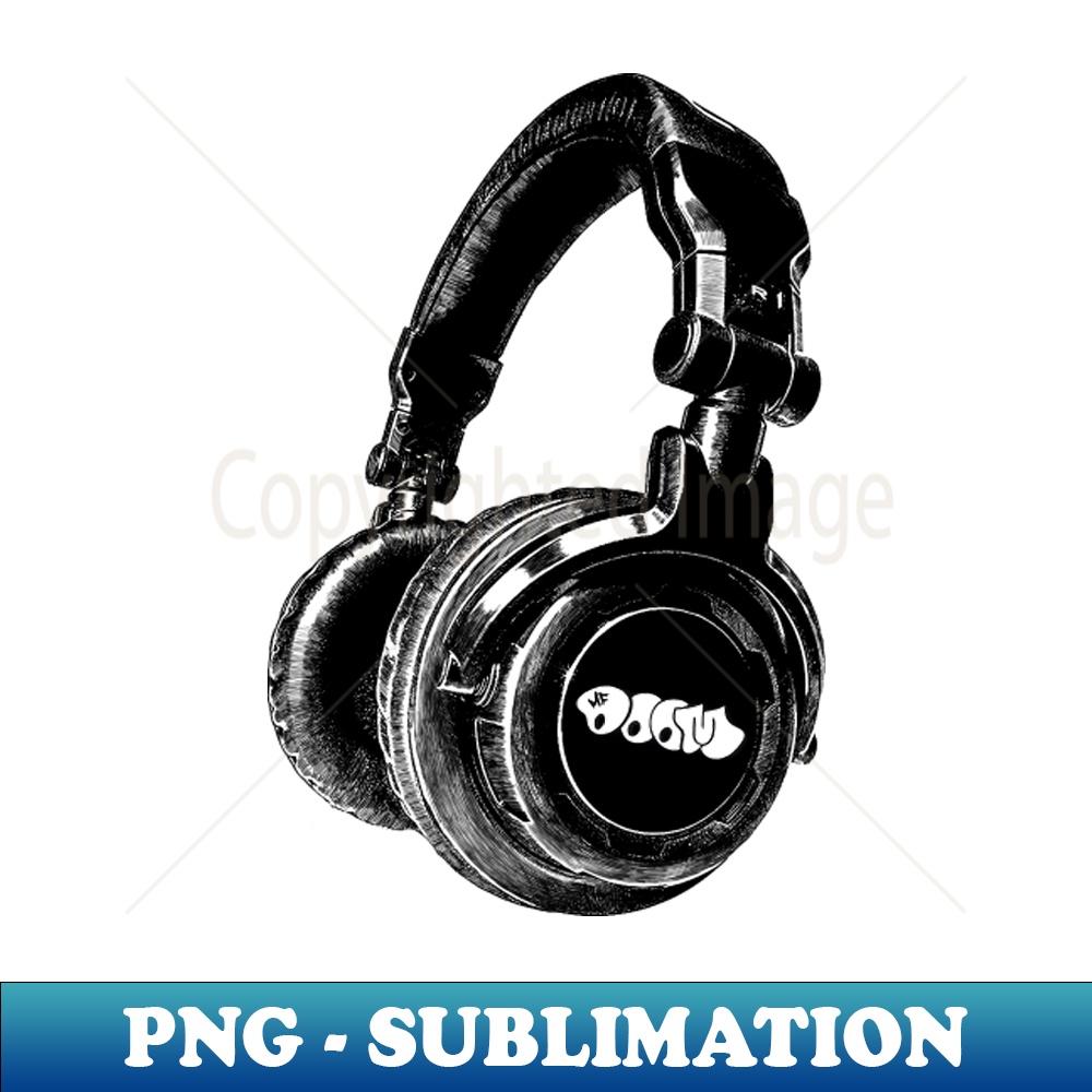 Mf Doom Retro Headphones - Stylish Sublimation Digital Downl | Inspire Uplift