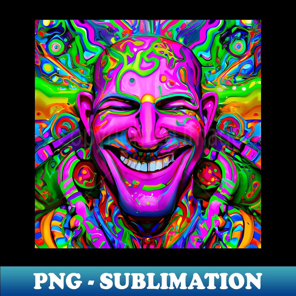 Peaking 4 - Trippy Psychedelic Art - Modern Sublimation PNG | Inspire ...