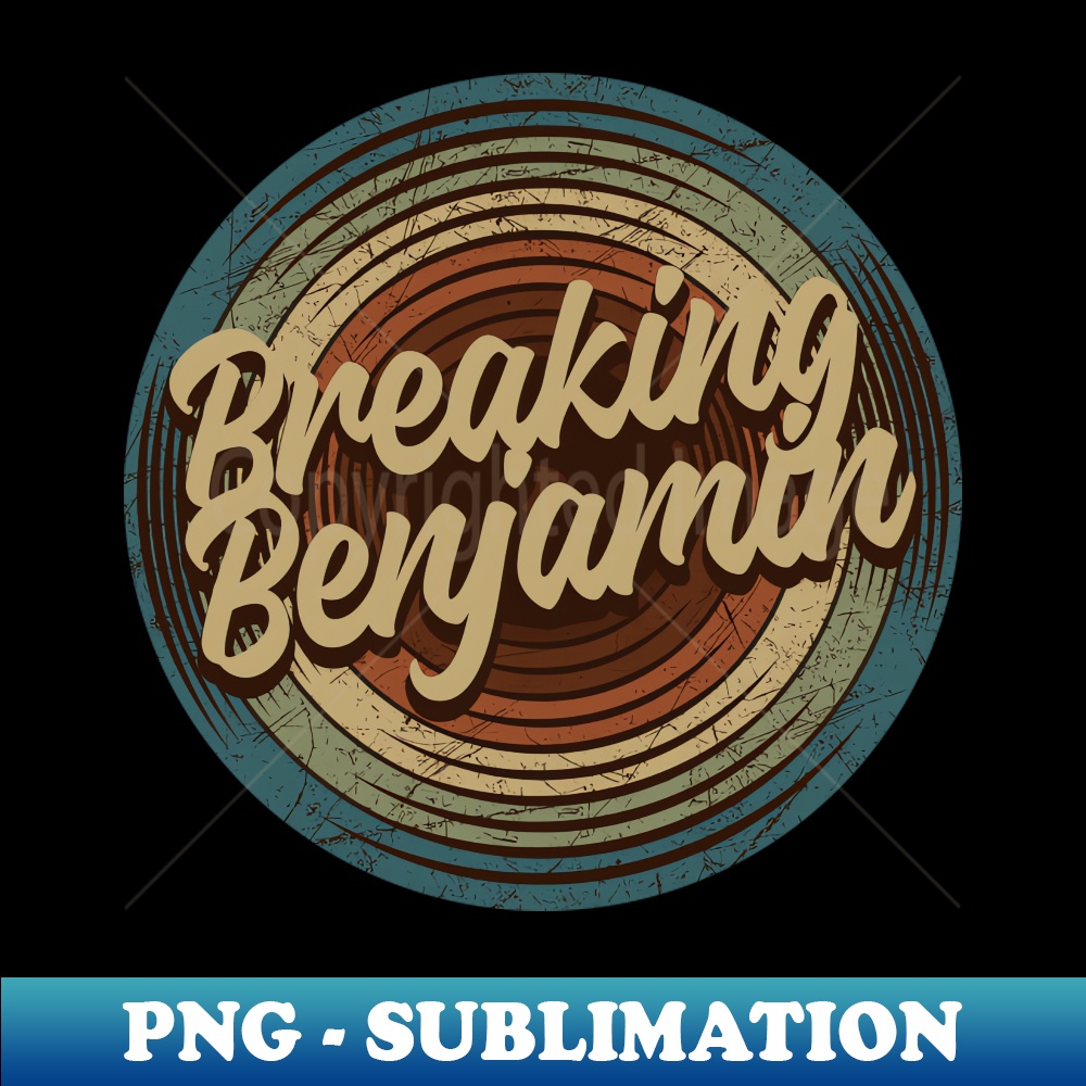Breaking Benjamin Vintage Vinyl - Premium PNG Sublimation Fi | Inspire ...