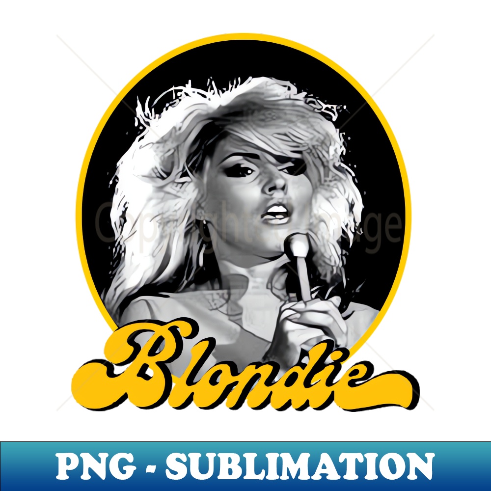 Blondie 80s - Exclusive PNG Sublimation Download - Perfect f - Inspire ...