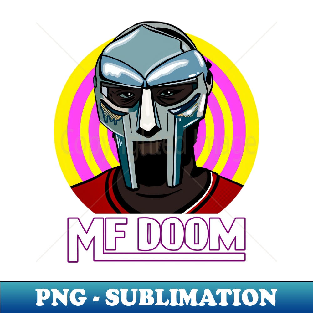 Mf Doom - PNG Transparent Sublimation Design - Defying the N | Inspire ...