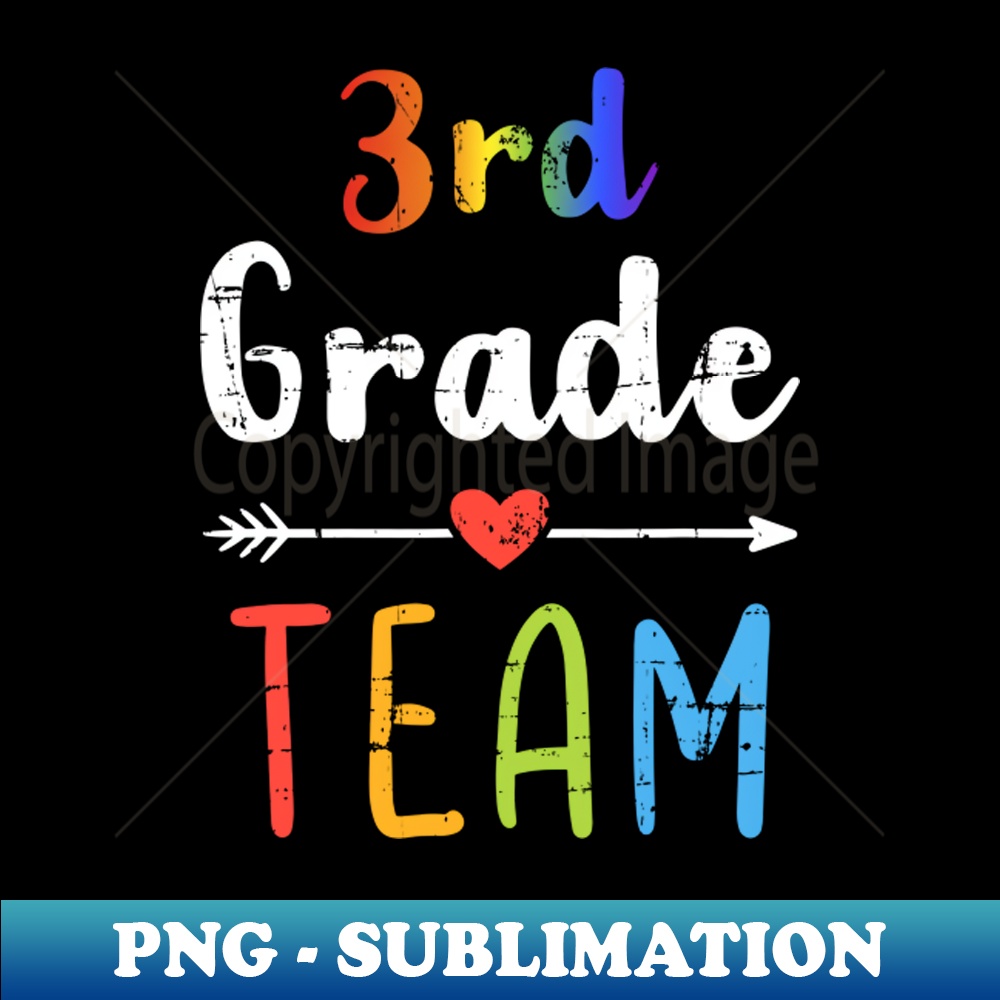 3rd Grade Team Back To School Student Teacher Squad - Exclus | Inspire ...