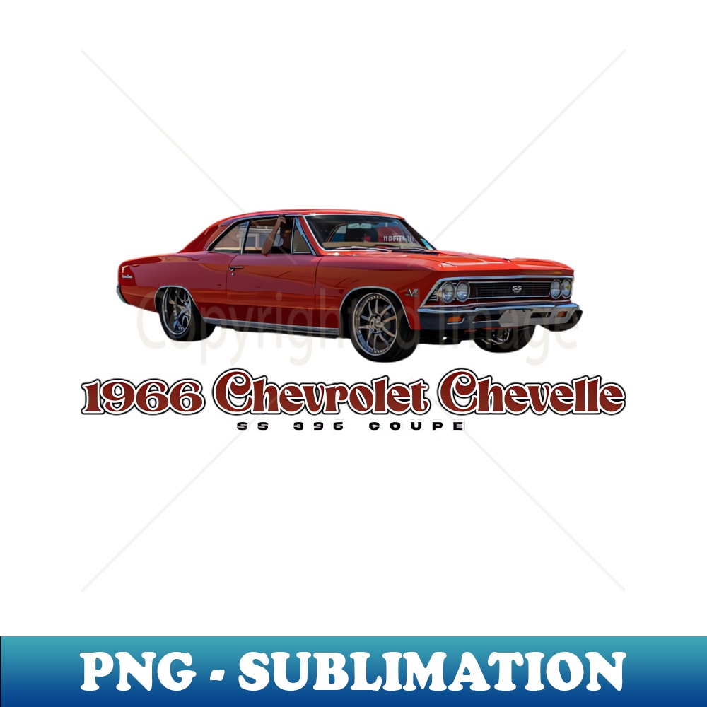 1966 Chevrolet Chevelle SS 396 Coupe - PNG Transparent Digit - Inspire ...