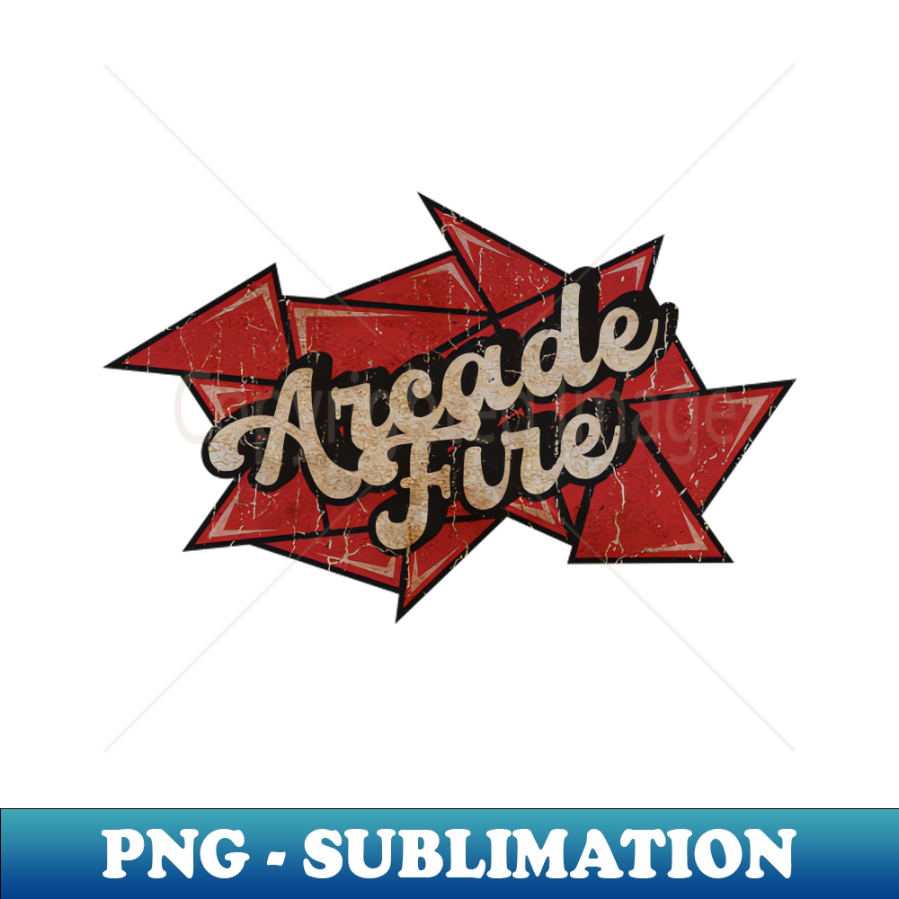 Arcade Fire - Red Diamond - Premium Sublimation Digital Down | Inspire ...