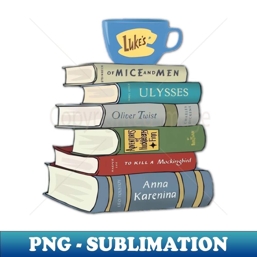 gilmore girls Rorys Books - Instant Sublimation Digital Down | Inspire ...