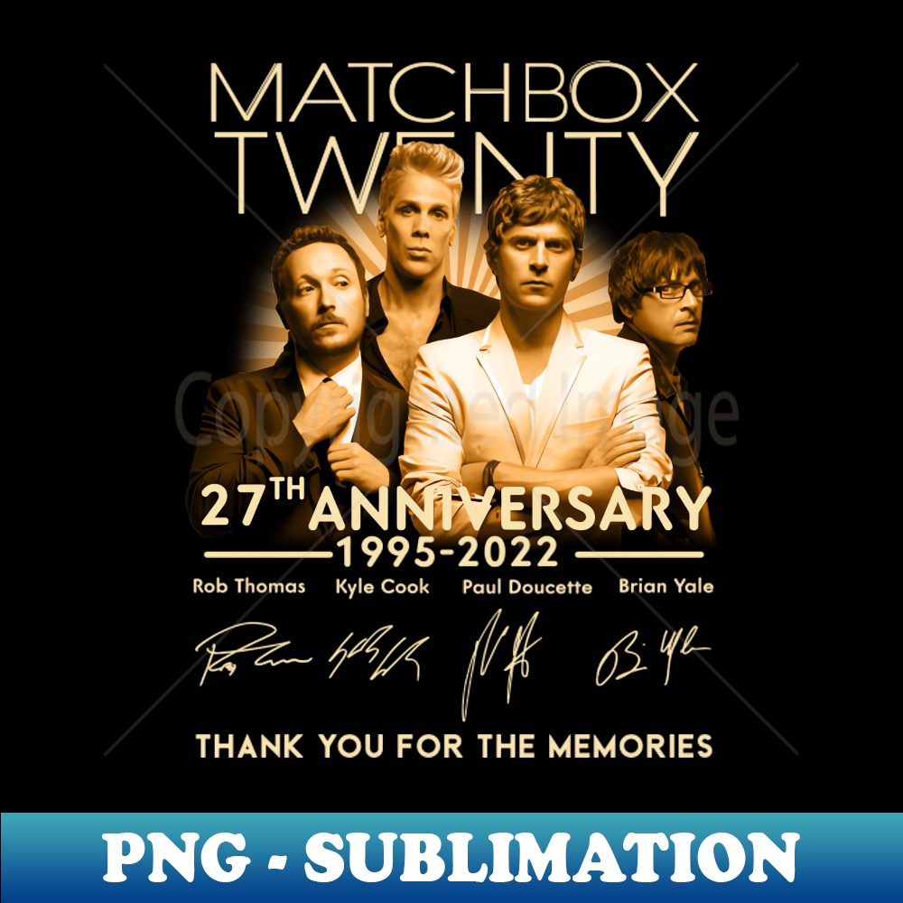 Matchbox twenty 25th anniversary 1995-2020 signatures - Sign | Inspire ...