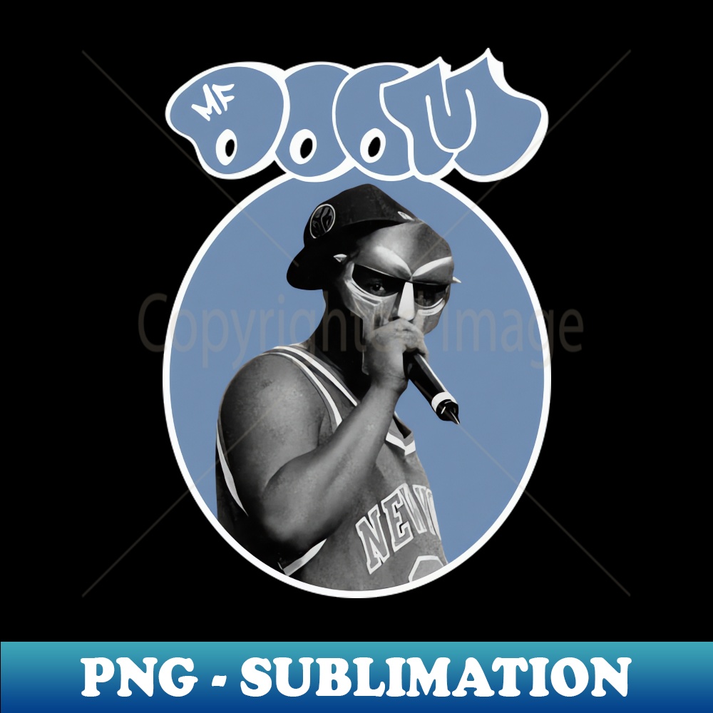 Mf Doom Rapper Legend - High-Resolution PNG Sublimation File | Inspire ...
