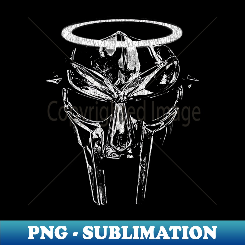 MF Doom Mask Angel White - PNG Transparent Sublimation Desig | Inspire ...