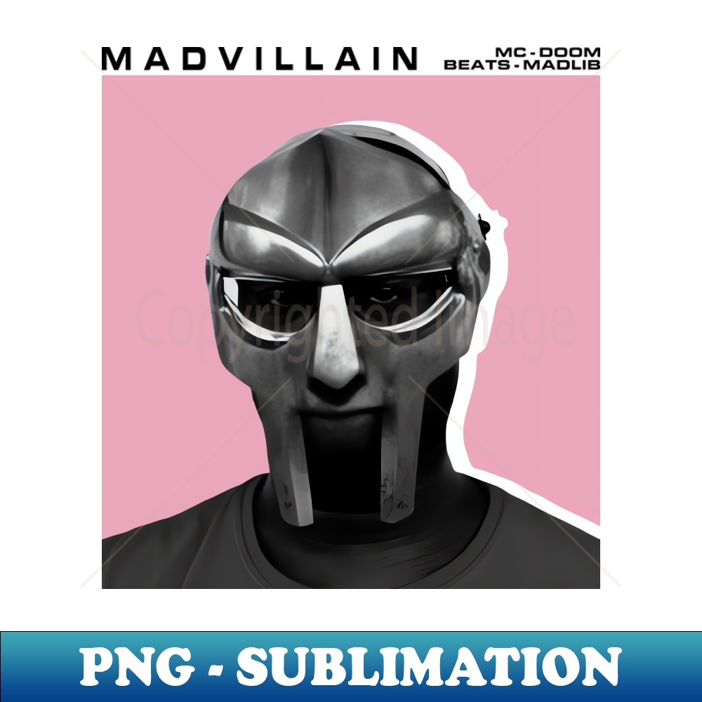 MF Doom Mask - Decorative Sublimation PNG File - Transform Y | Inspire ...