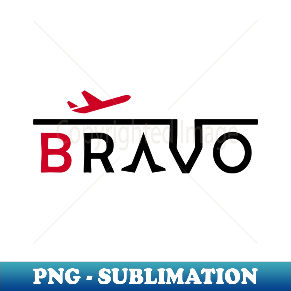 BRAVO Aviation Phonetic Alphabet Pilot Airplane - Digital Su | Inspire ...