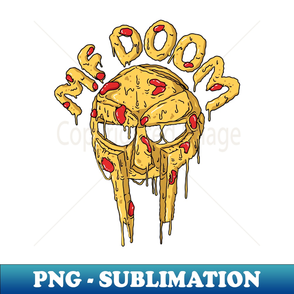 MF doom pizza mask T-shirt - High-Resolution PNG Sublimation - Inspire ...