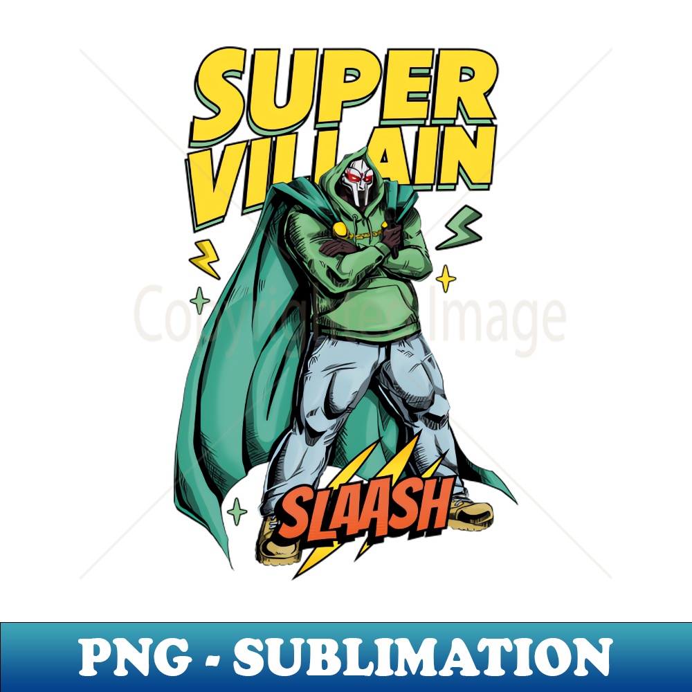 Mf Doom - Super Heroes - PNG Transparent Sublimation Design | Inspire ...