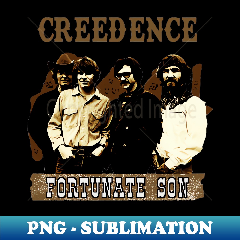 Fortunate son - Professional Sublimation Digital Download - | Inspire ...