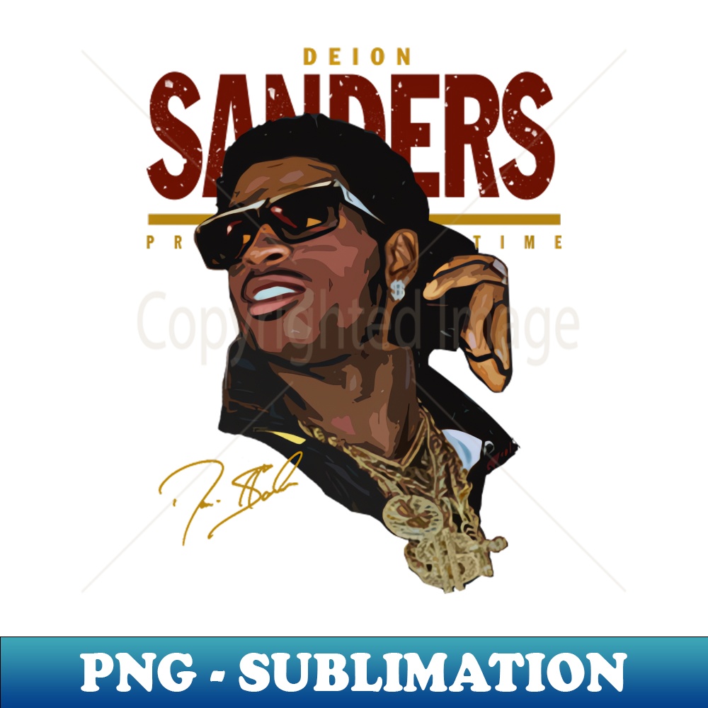 Deion Sanders Prime Time - Premium Sublimation Digital Down - Inspire ...