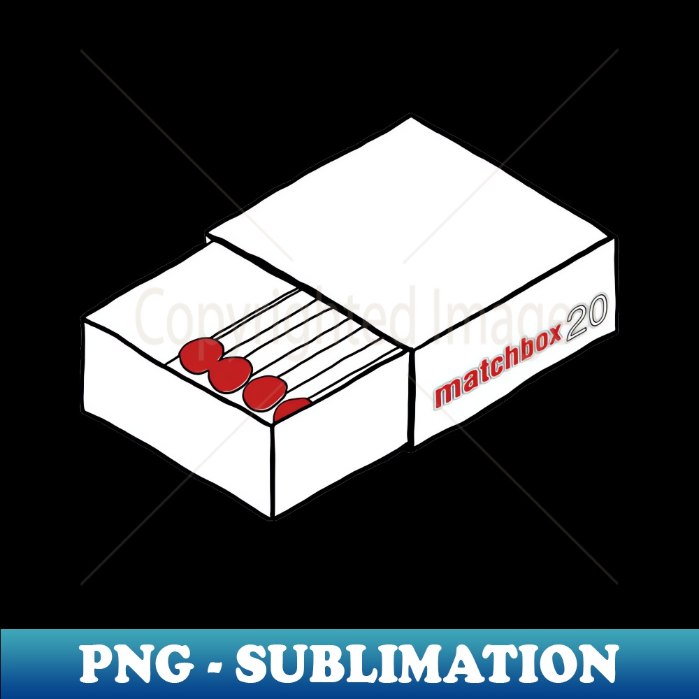 Match Box - PNG Transparent Digital Download File for Sublim | Inspire ...