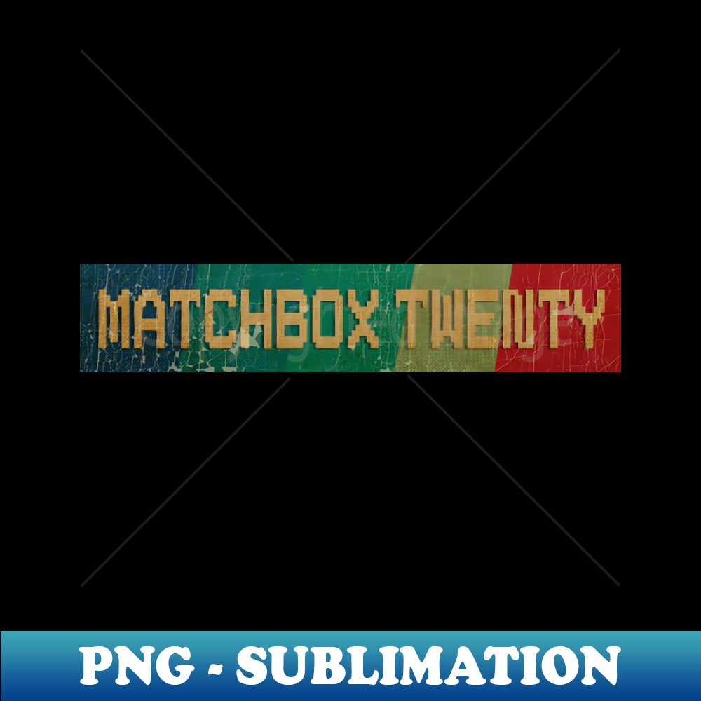 Matchbox Twenty - RETRO COLOR - VINTAGE - Digital Sublimatio | Inspire ...