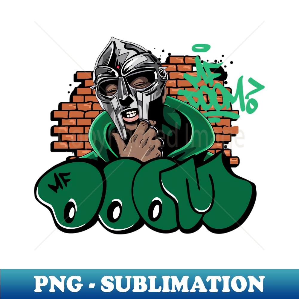 Mf Doom Rapper - Retro PNG Sublimation Digital Download - Fa - Inspire ...