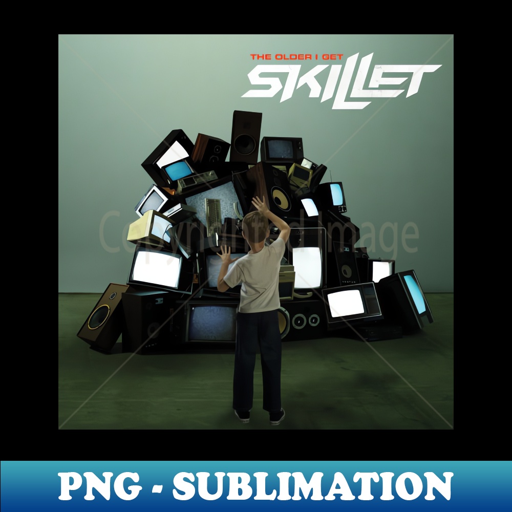 Skillet The Older I Get Album Cover - High-Quality PNG Subli | Inspire ...
