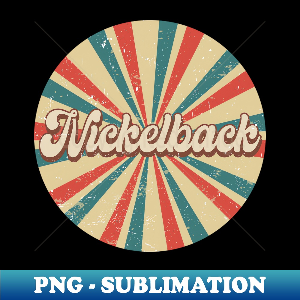 Graphic Nickelback Circle Design Proud Name Birthday 70s 80s | Inspire ...