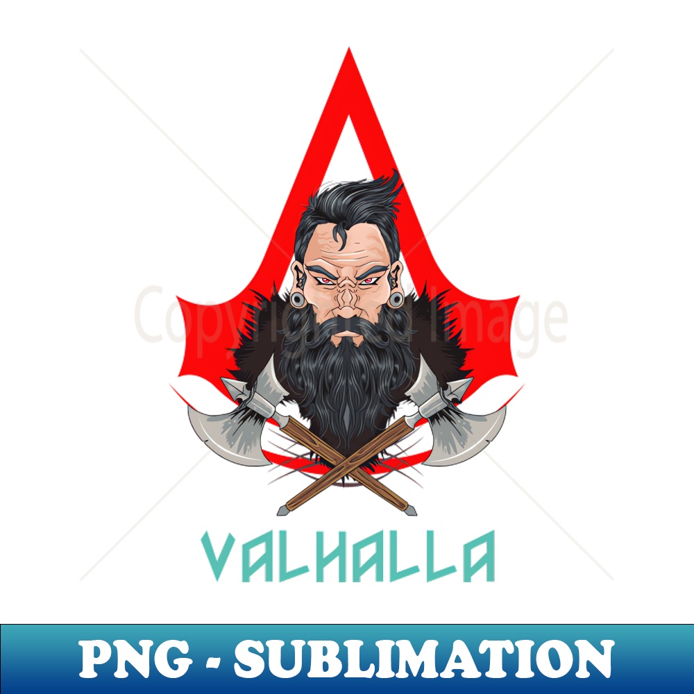 Assassins Creed Valhalla - Retro PNG Sublimation Digital Dow | Inspire ...