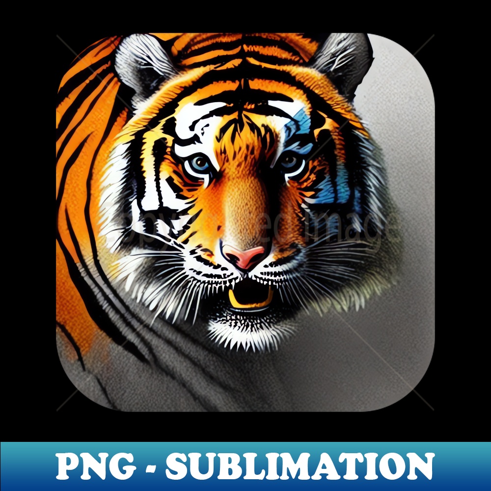Tiger - Signature Sublimation PNG File - Capture Imagination | Inspire ...
