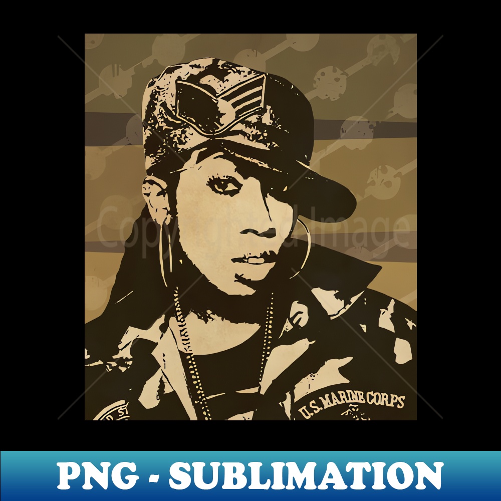 Missy Retro Poster Hiphop - Artistic Sublimation Digital Fi - Inspire ...