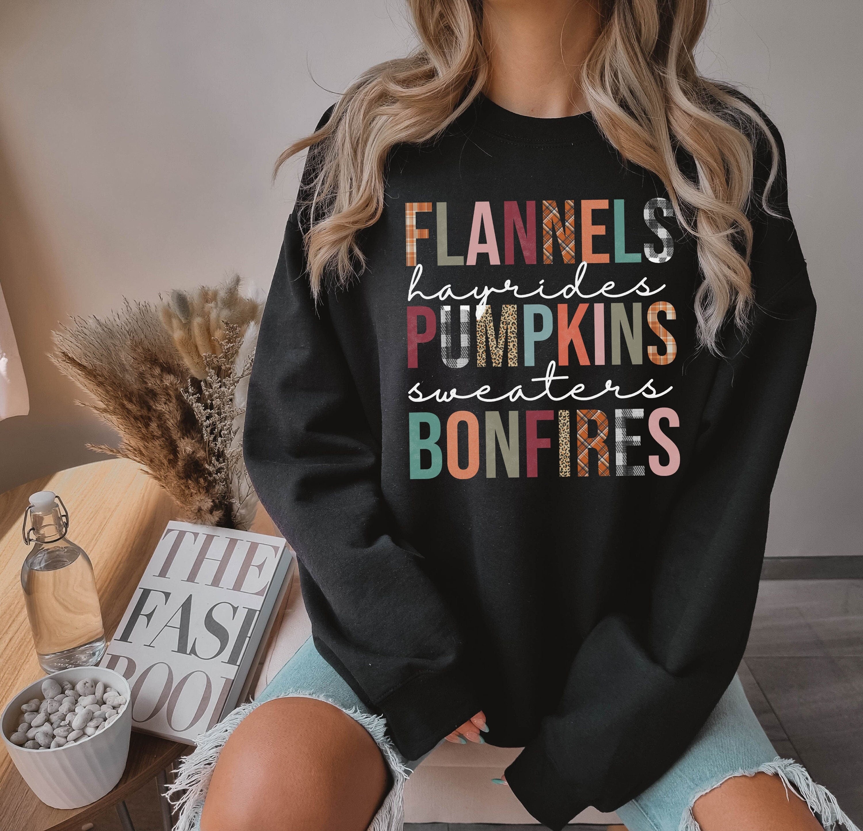 fall SweaT-Shirt Png, cute fall SweaT-Shirt Png, Autumn vibe - Inspire ...