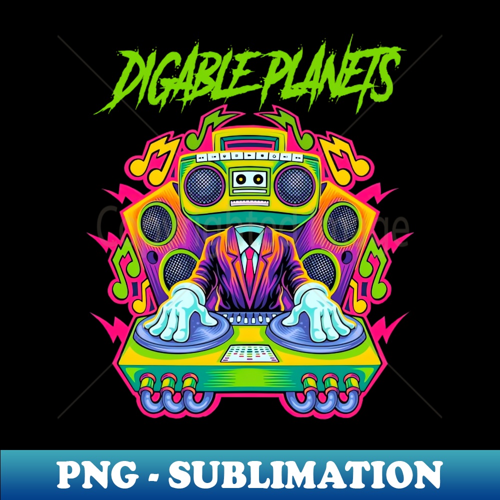 DIGABLE PLANETS RAPPER - PNG Transparent Sublimation Design | Inspire Uplift