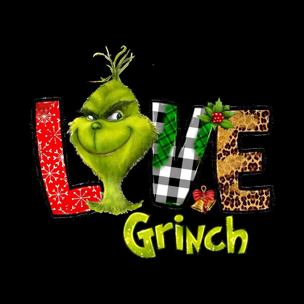 Grinch Love Png| Grinch png | The Grinch Png| Christmas Subl | Inspire ...