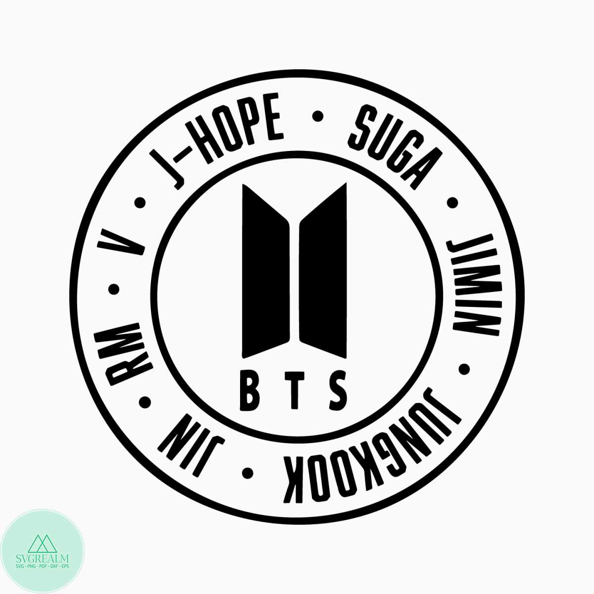 BTS Svg BTS Logo svg bangtan boys Kpop svg BTS Army svg Inst | Inspire ...