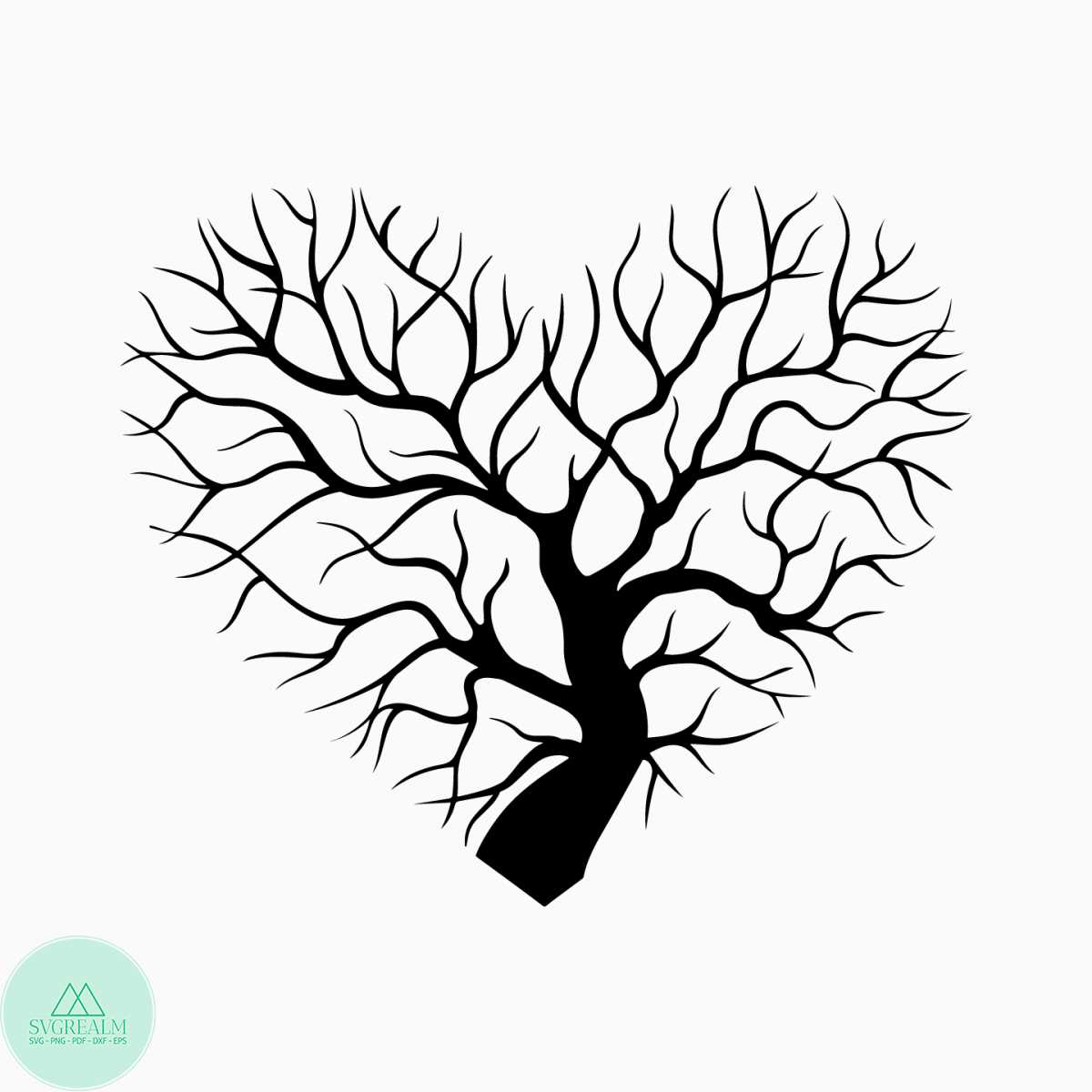 Heart tree svg, Tree of life Svg, Tree Roots SVG, Tree Clipa - Inspire ...