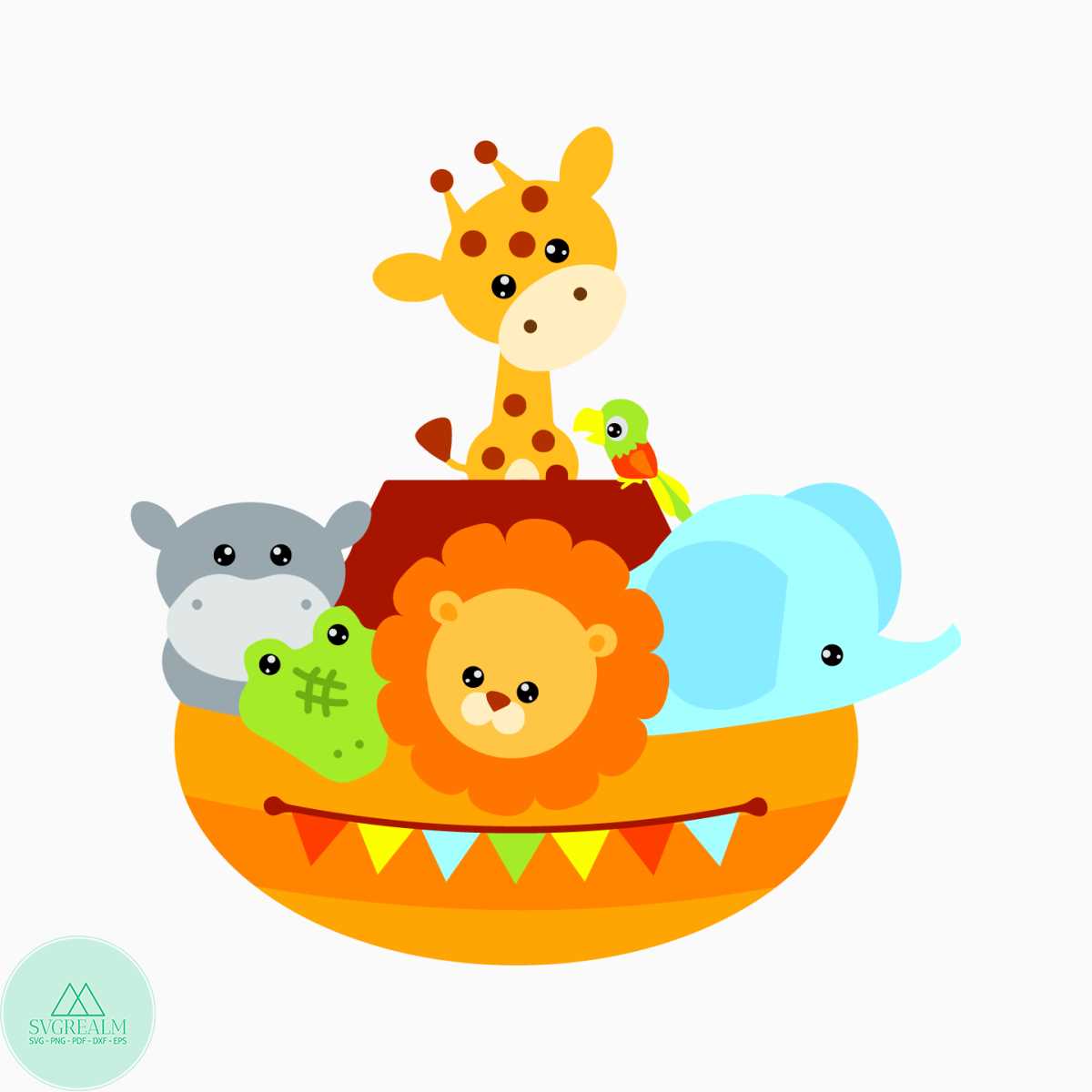 INSTANT Download. Cute Ark svg cut files and clip art. Perso | Inspire ...