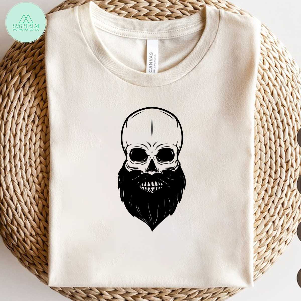 Bearded Skull Svg, Skull Clipart, Skeleton Svg, Bones Svg, S | Inspire ...