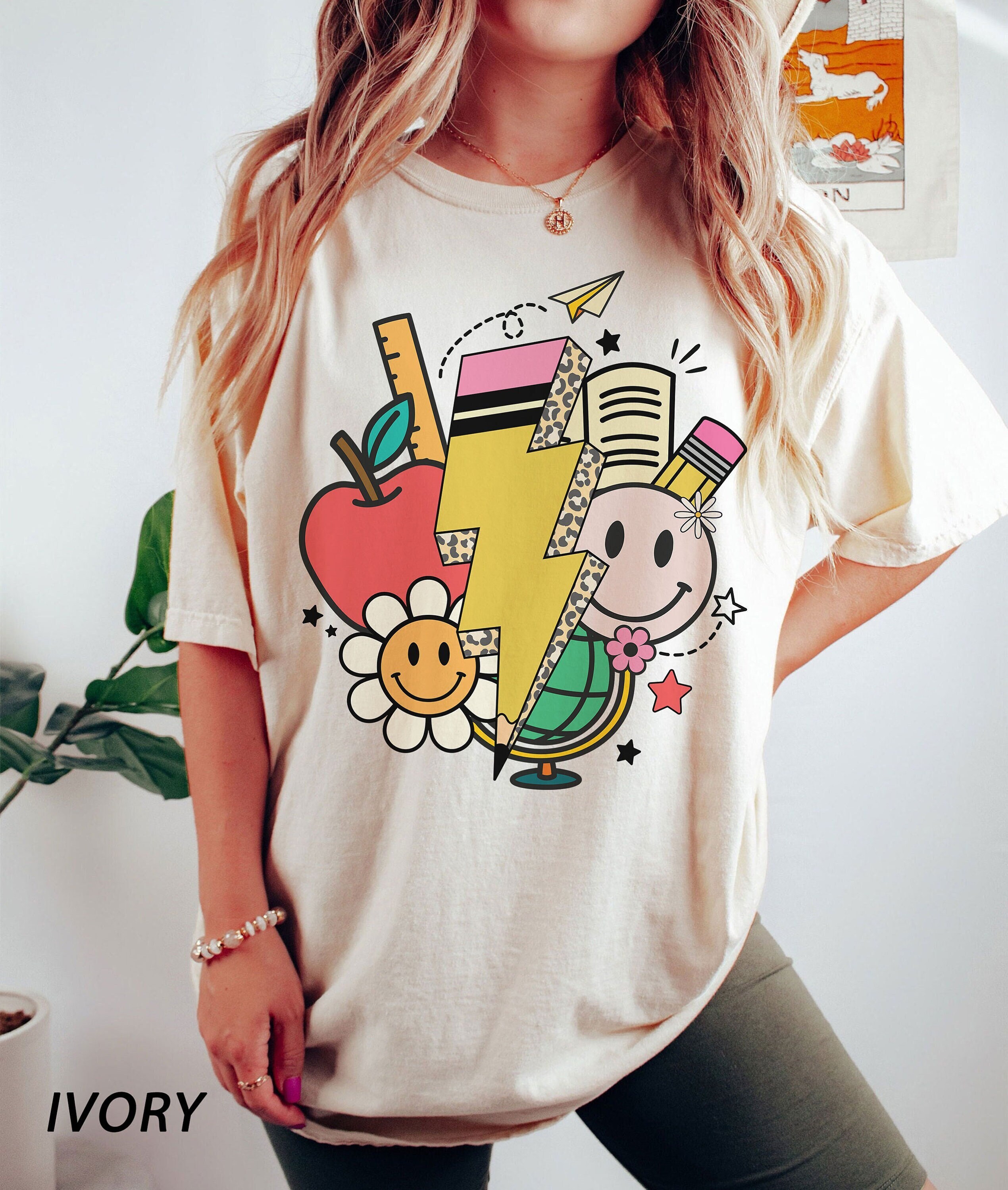 Teacher Shirt Png, Kindergarten Teacher T-Shirt Png, School - Inspire ...