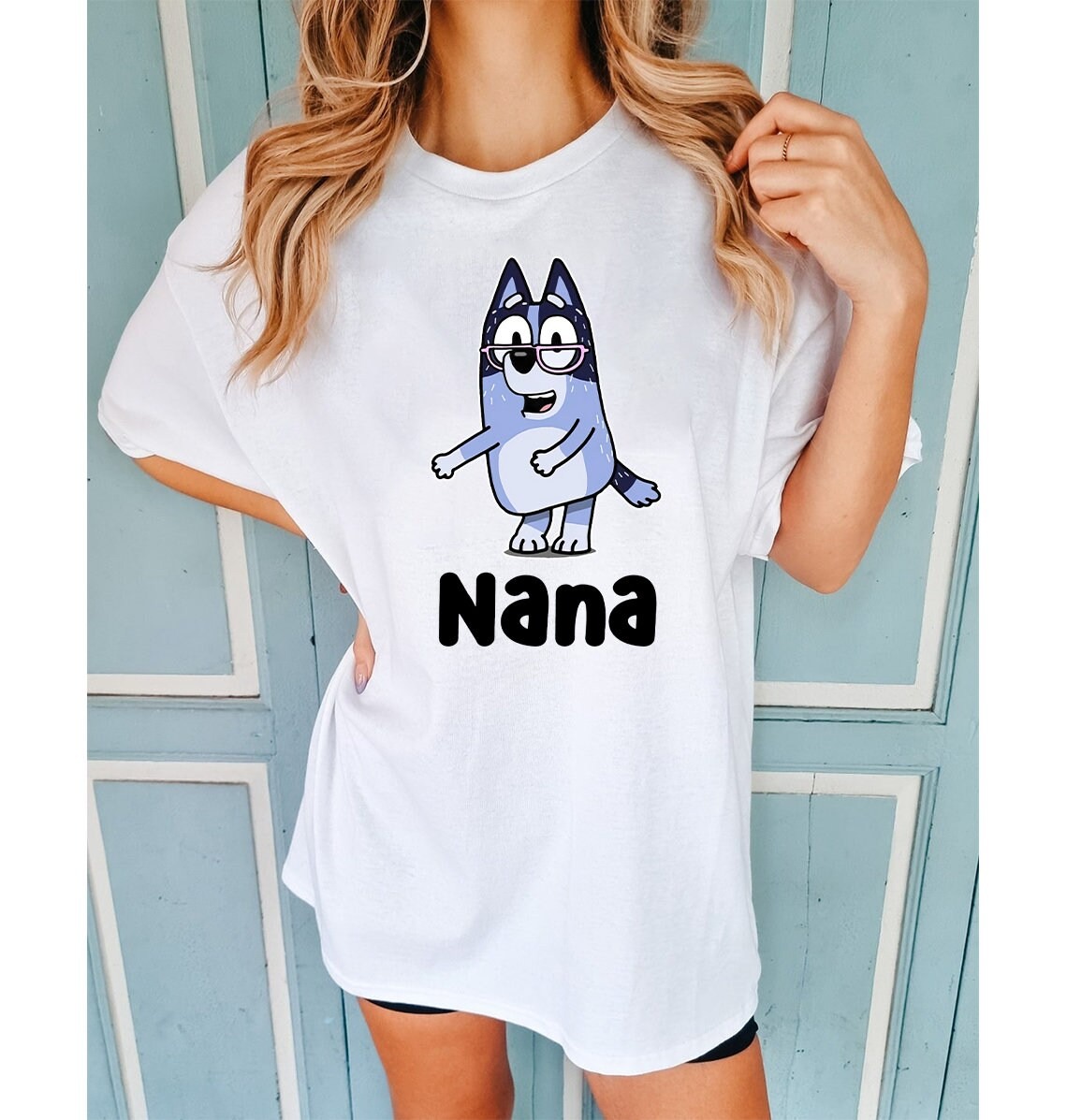 Bluey Nana Dance Shirt, Personalized Bluey Shirt, Bluey Gran | Inspire ...