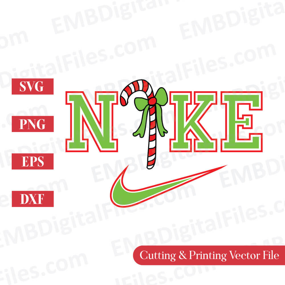 The Grinch candy cane Christmas SVG for cricut | Inspire Uplift