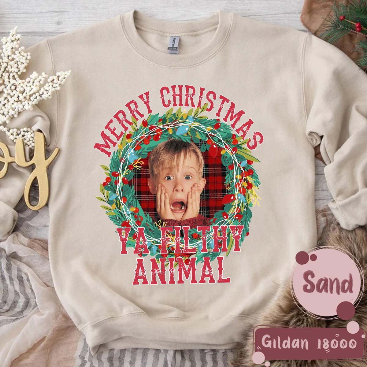 Home Alone Shirt, Merry Christmas Ya Filthy Animal Shirt, Re | Inspire ...